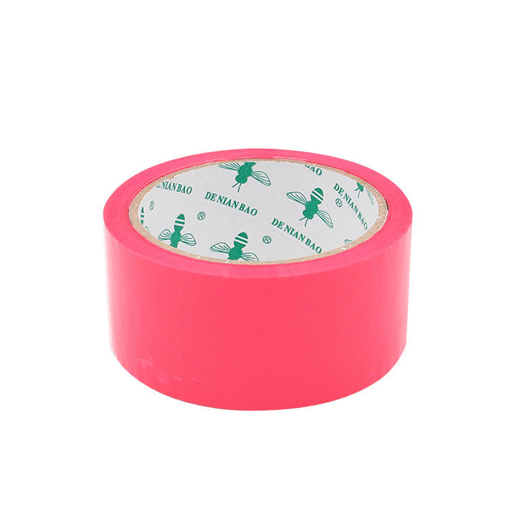 High Tensile Strength Color Tape Waterproof Anti Aging Pink Duct Tape